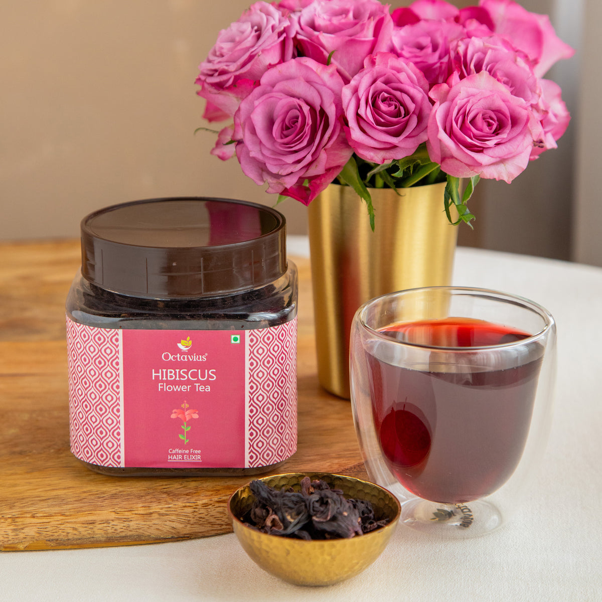 Buy Octavius Hibiscus Flower Tea at Best Price Online in India