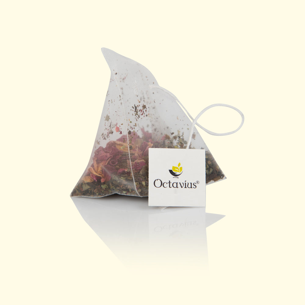 Pyramid Tea Bags | Premium whole leaf Tea Bags | Octavius